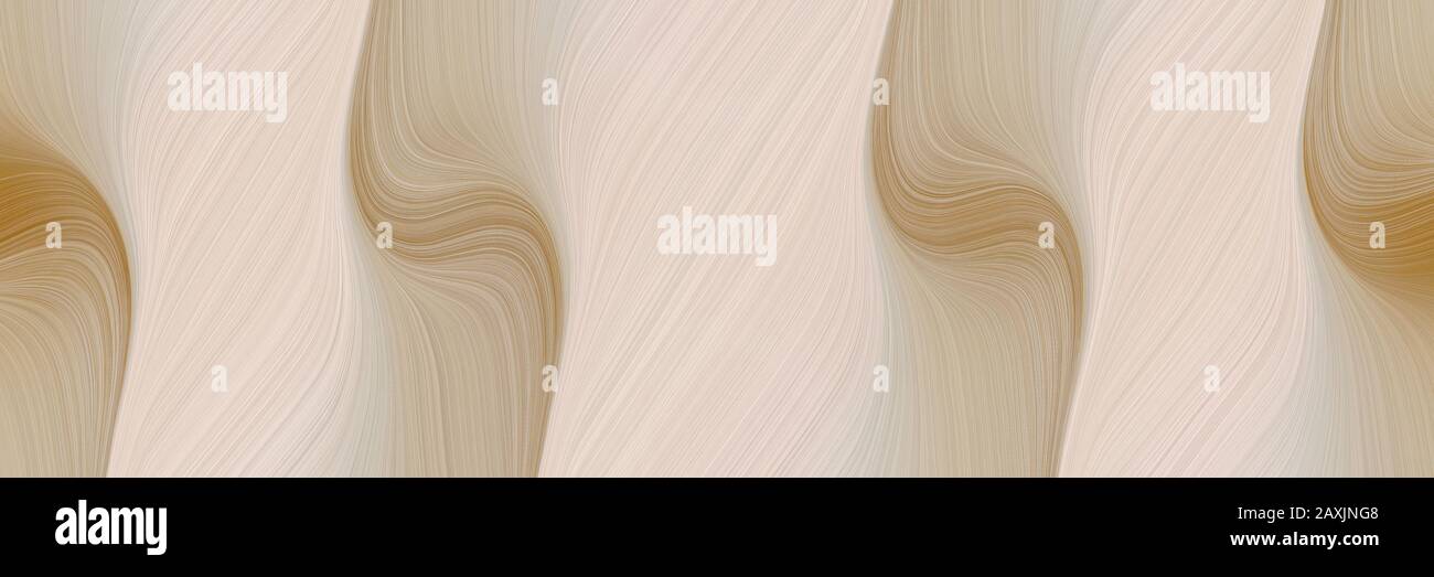 flowing horizontal banner with pastel gray, peru and rosy brown colors ...