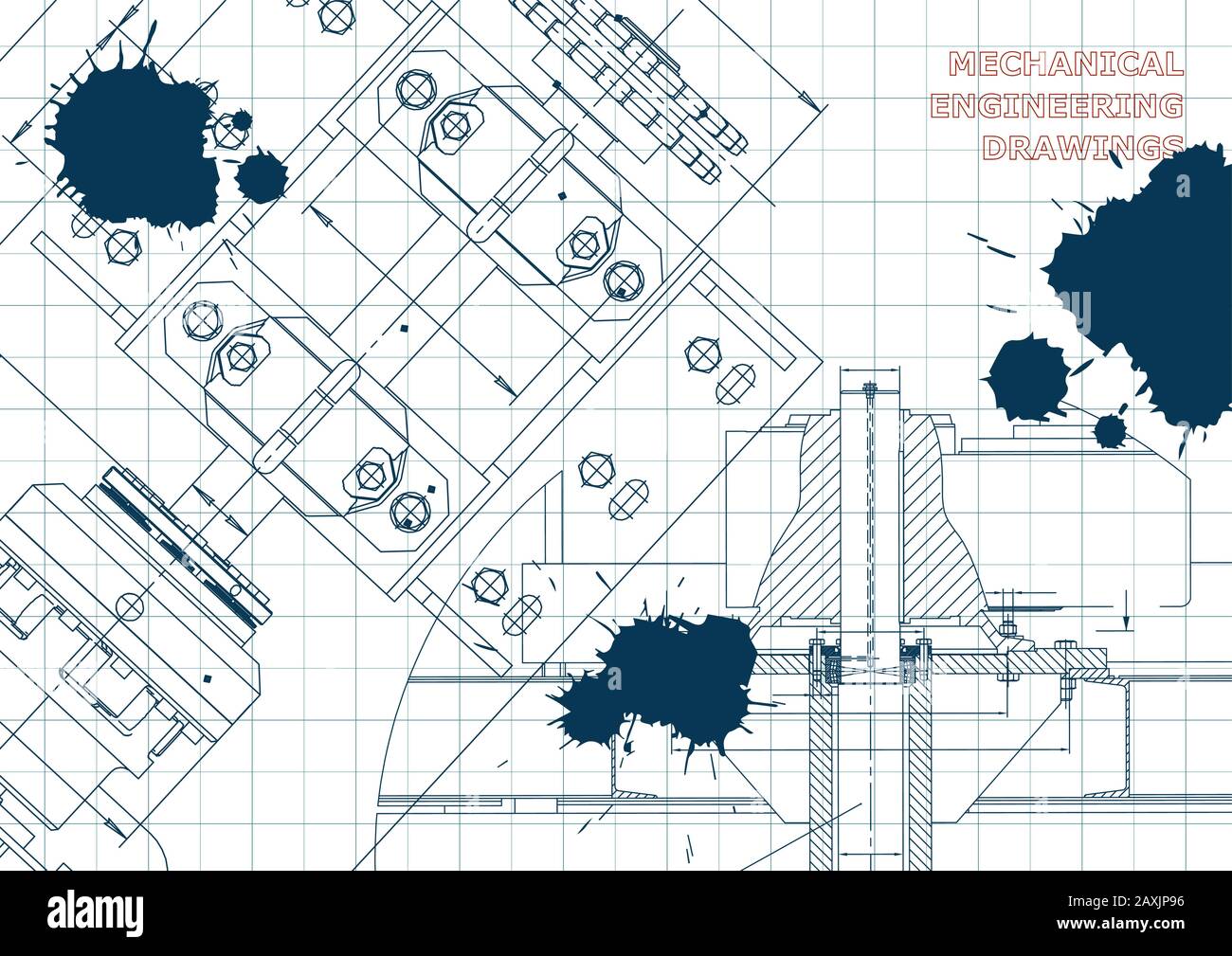 Engineering backgrounds. Technical Design. Mechanical engineering ...