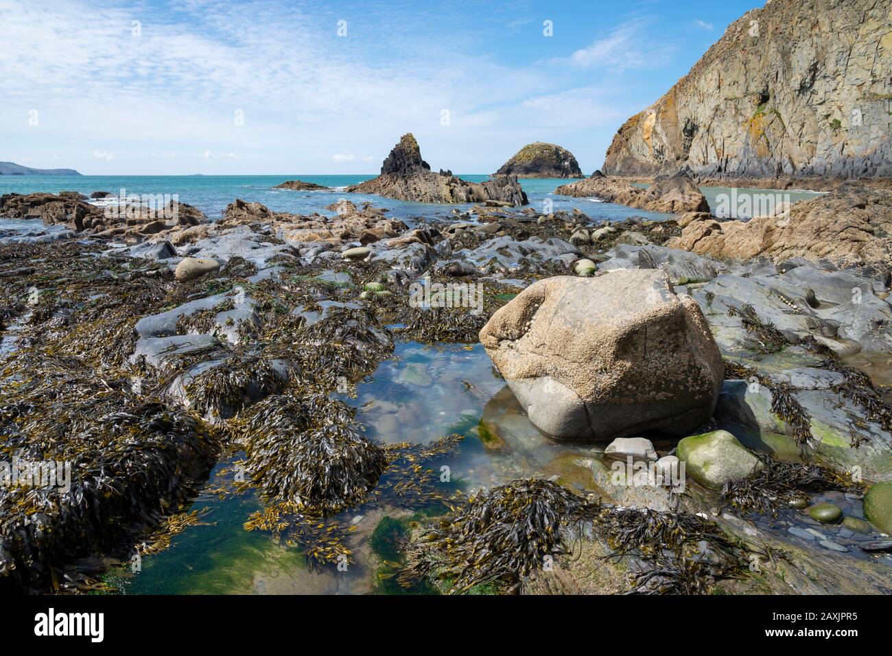 Traeth llyfn beach hi-res stock photography and images - Alamy