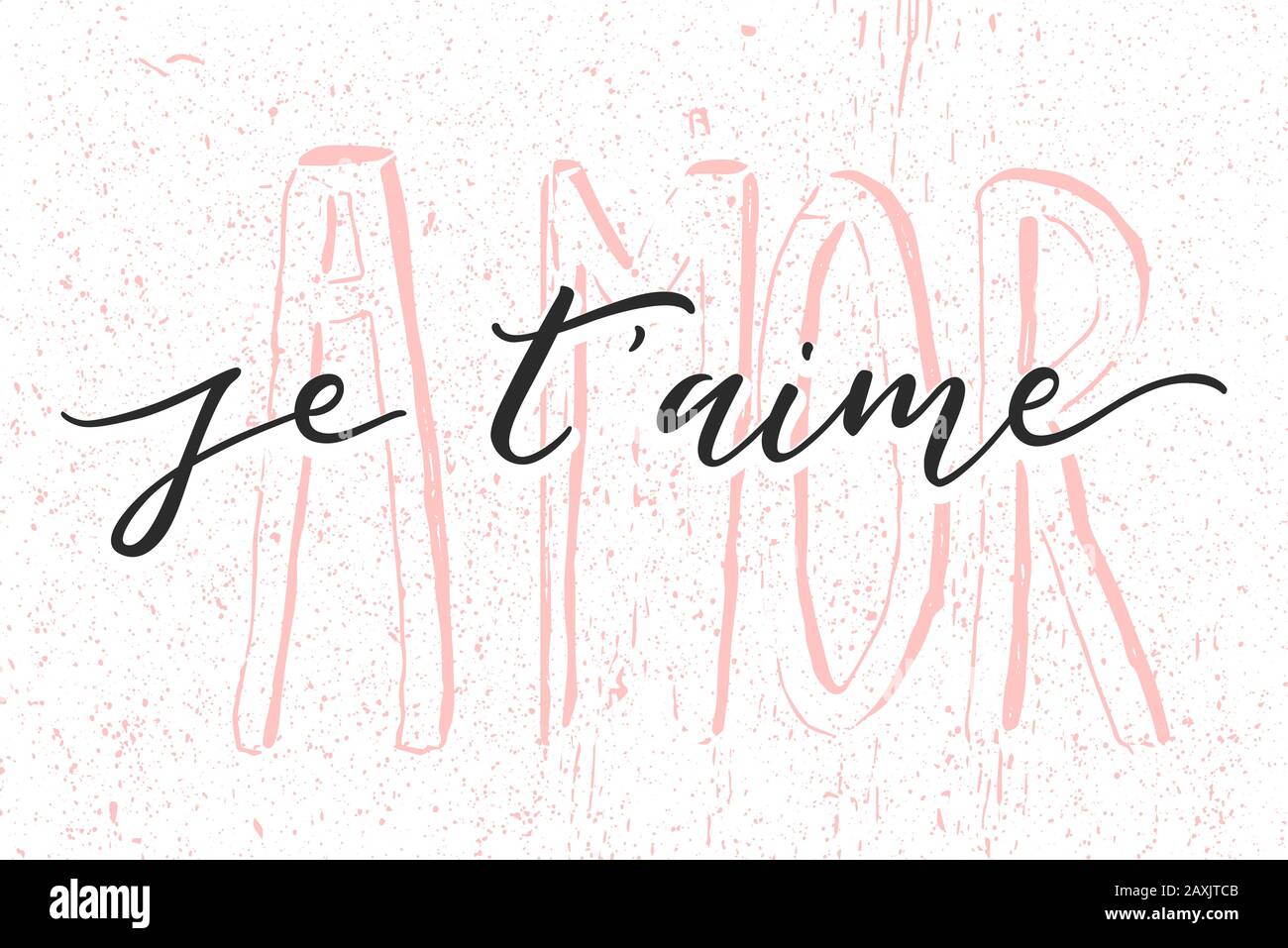 Beautiful typography background hand Stock Vector Images - Alamy