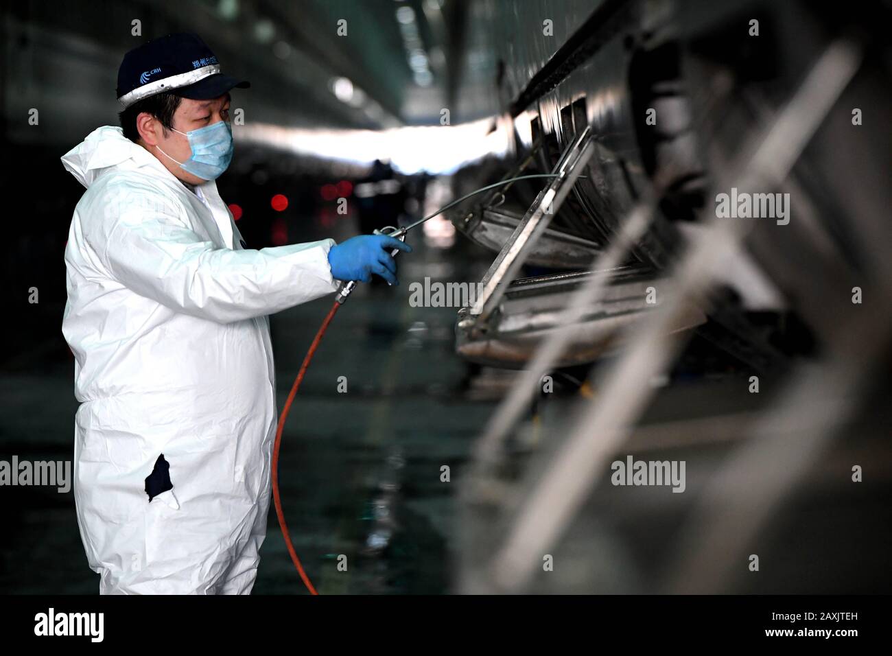 Cleaning equipment at a train station hi-res stock photography and ...