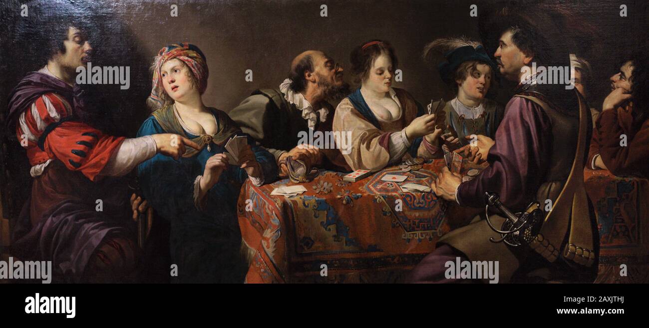 Theodoor rombouts card players, hi-res stock photography and images - Alamy