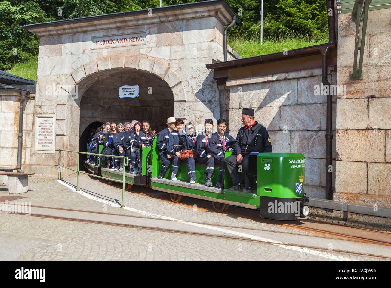 Salt mine berchtesgaden hi-res stock photography and images - Alamy