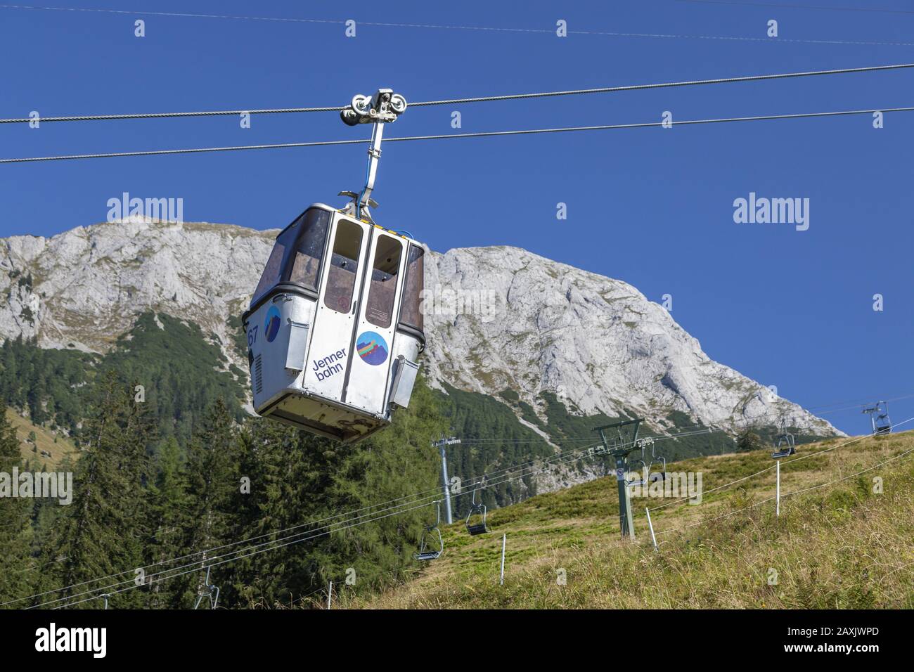 Jennerbahn cable car hi-res stock photography and images - Alamy