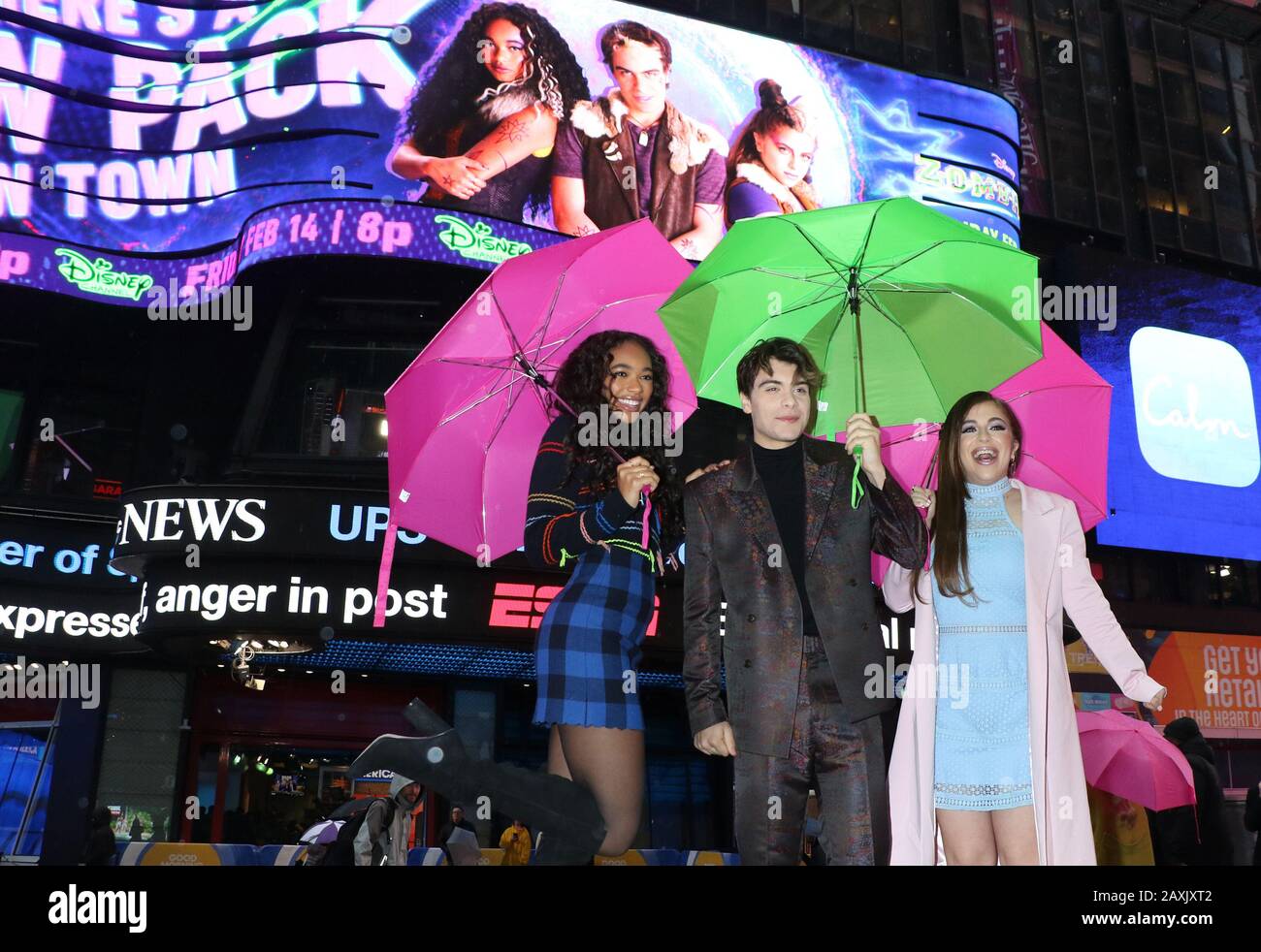 NEW YORK, NY- February 11: Chandler Kinney, Pearce Joza and Baby Ariel ...
