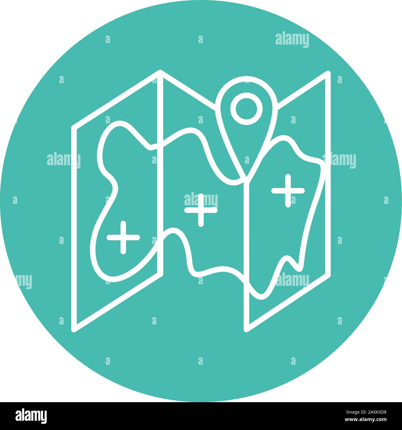 paper map military force line block style Stock Vector Image & Art - Alamy