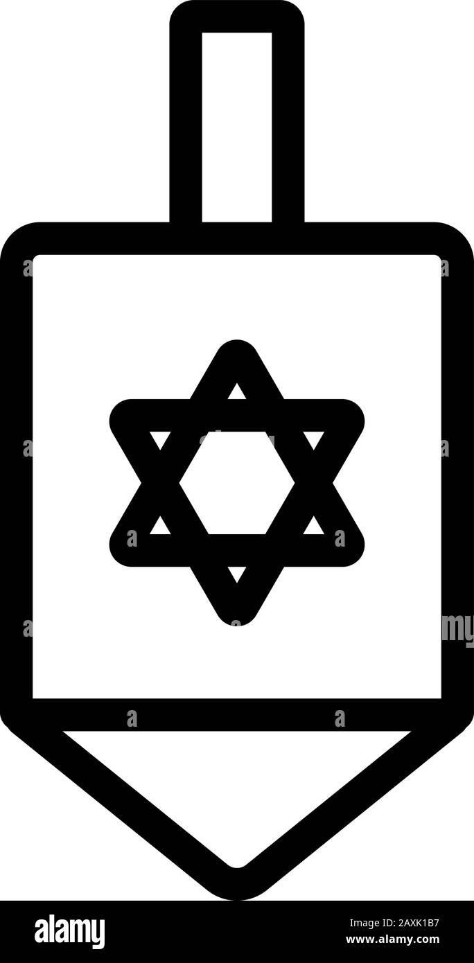 Israel icon vector. Isolated contour symbol illustration Stock Vector ...