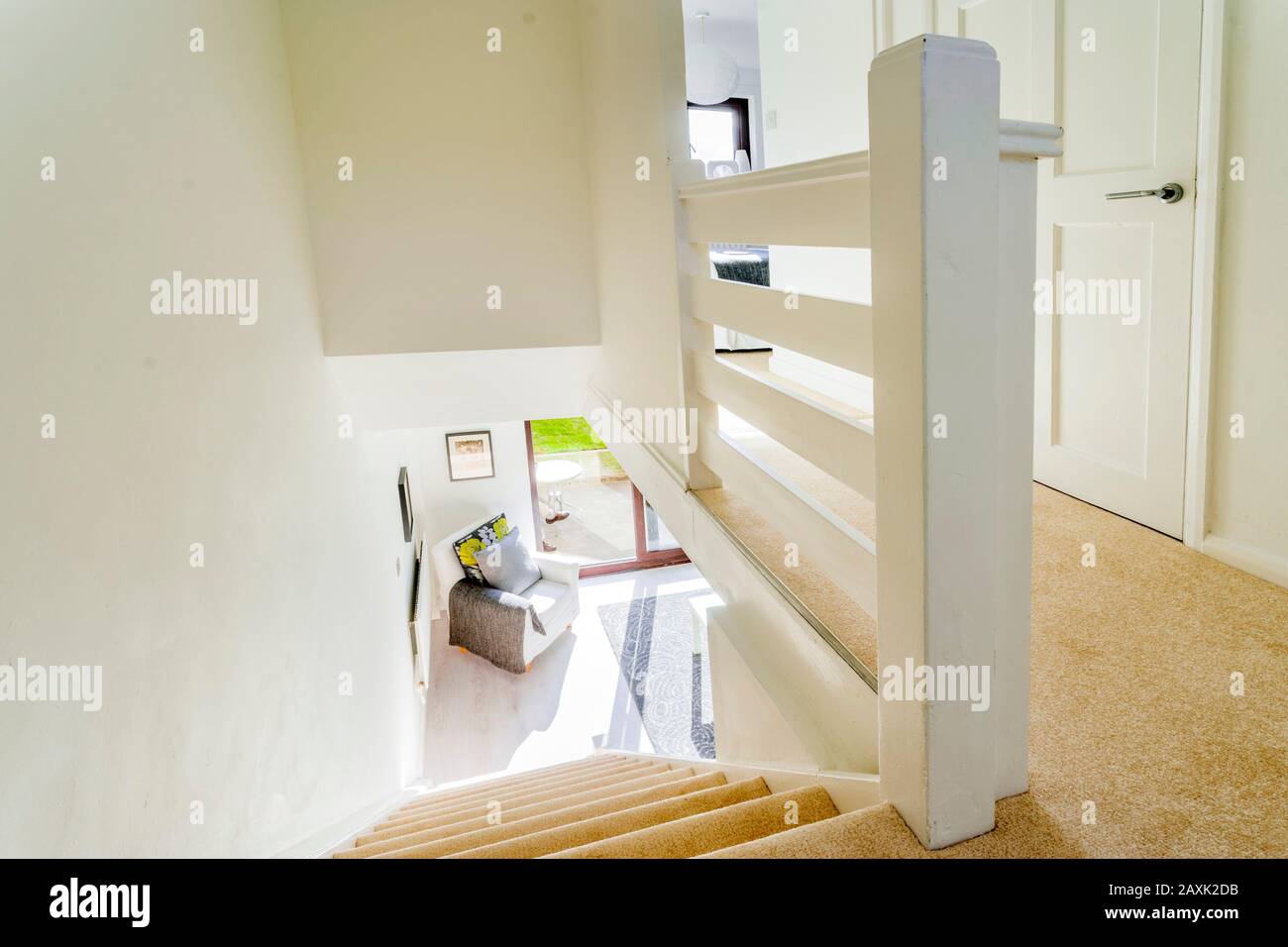 newly converted and refurbished house england uk Stock Photo - Alamy