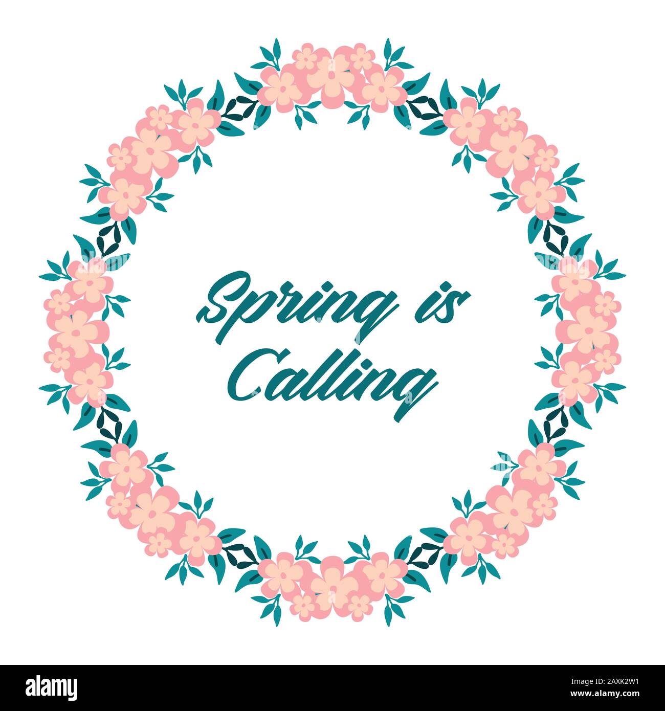 Spring calling Stock Vector Images - Alamy