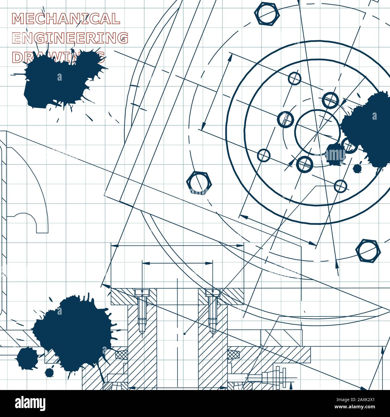 Technical structure architecture detail Cut Out Stock Images & Pictures ...