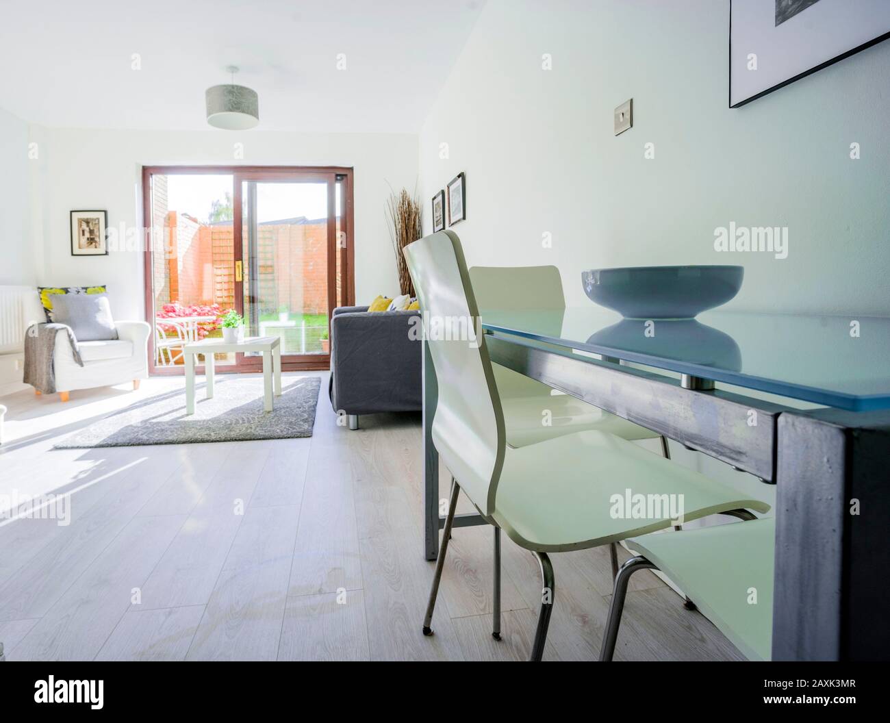 newly converted and refurbished house england uk Stock Photo - Alamy