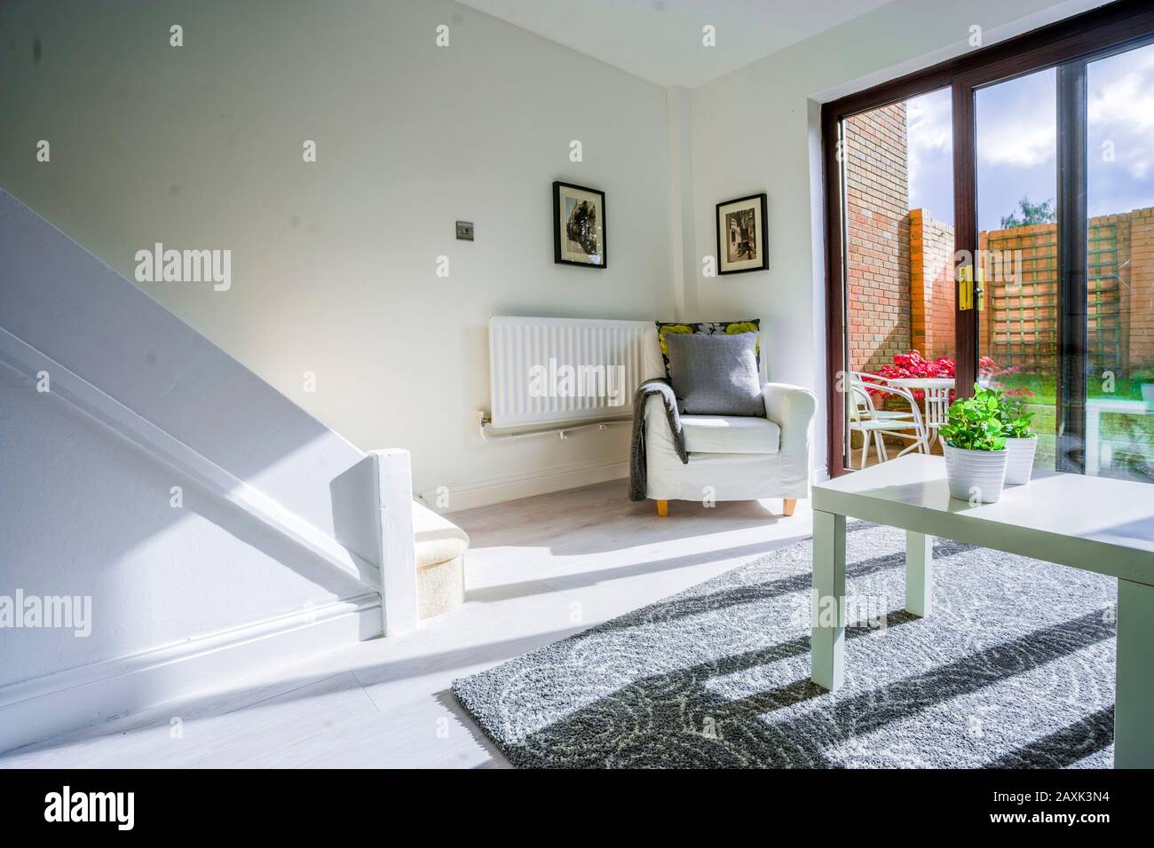 newly converted and refurbished house england uk Stock Photo - Alamy