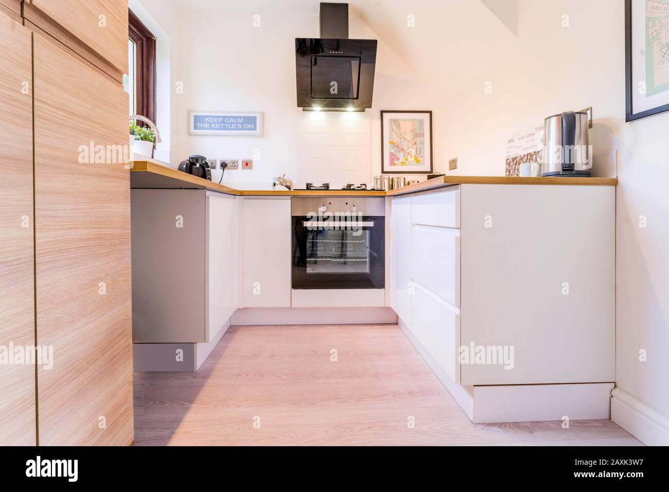 newly converted and refurbished house england uk Stock Photo - Alamy