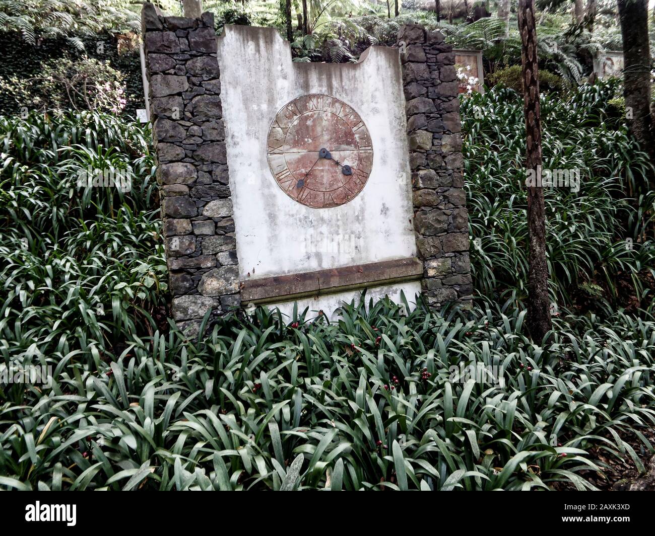 Sights to see in Monte gardens, Funchal, Madeira, European Union Stock ...