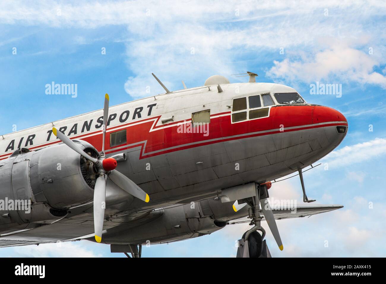 Vintage Passenger Airplane