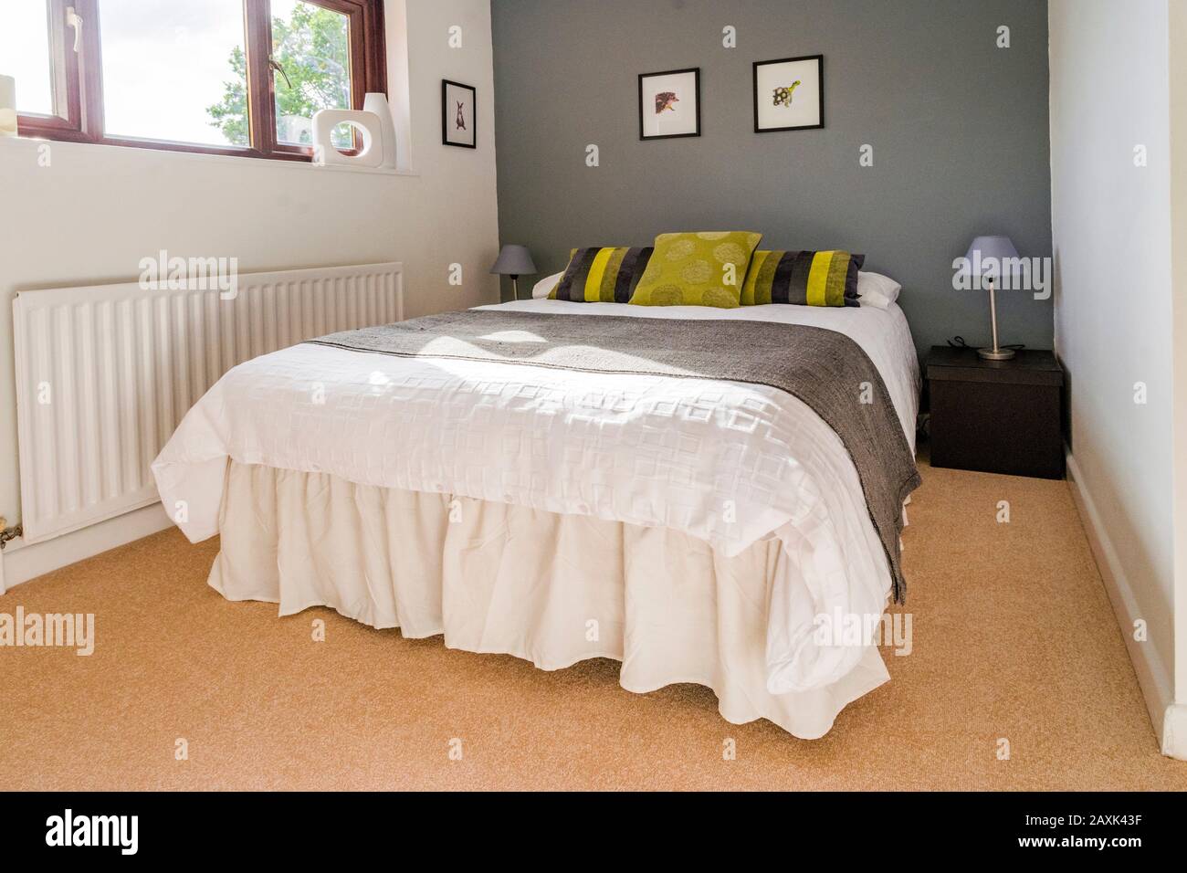 newly converted and refurbished house england uk Stock Photo - Alamy