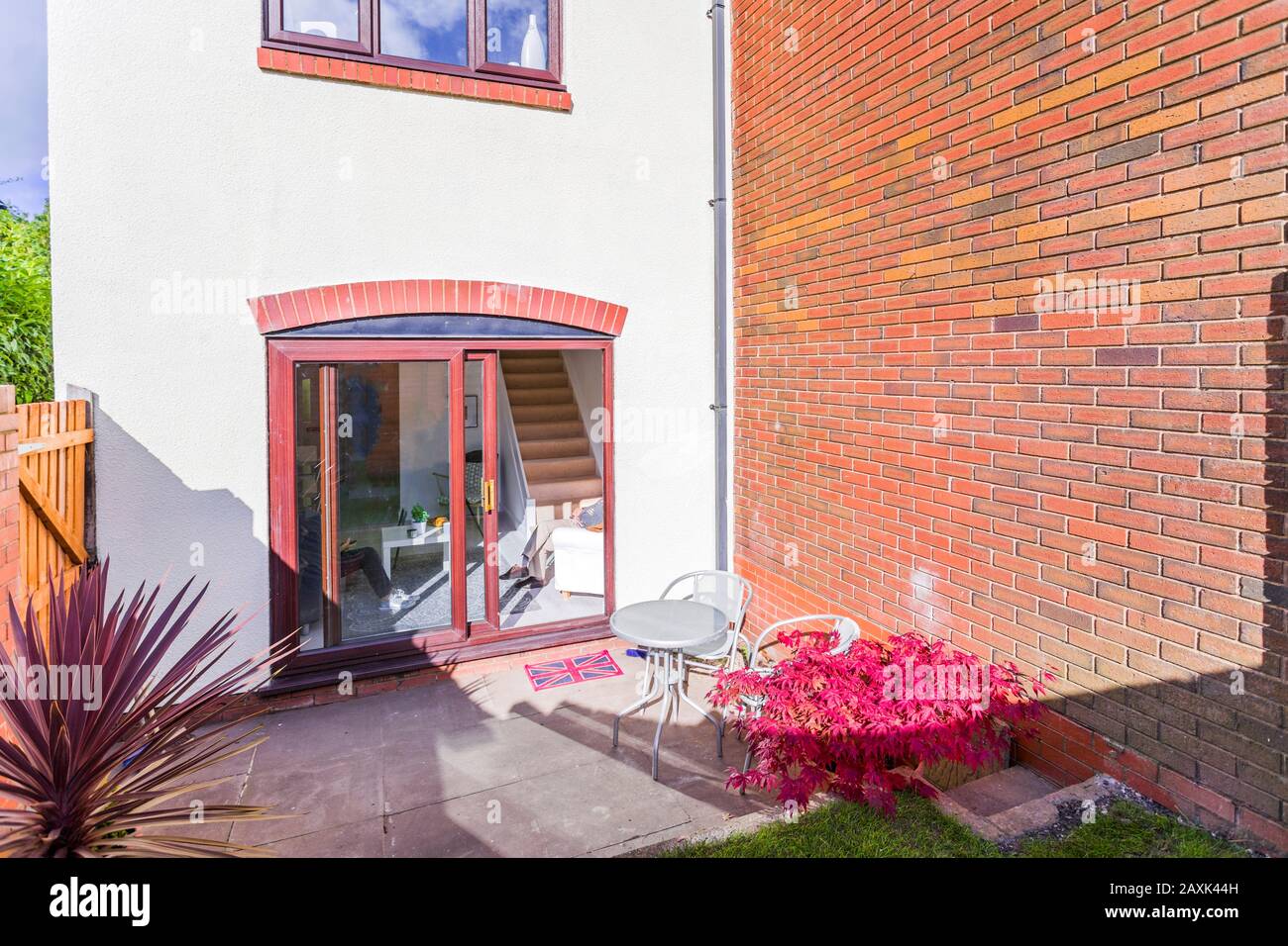 newly converted and refurbished house england uk Stock Photo - Alamy