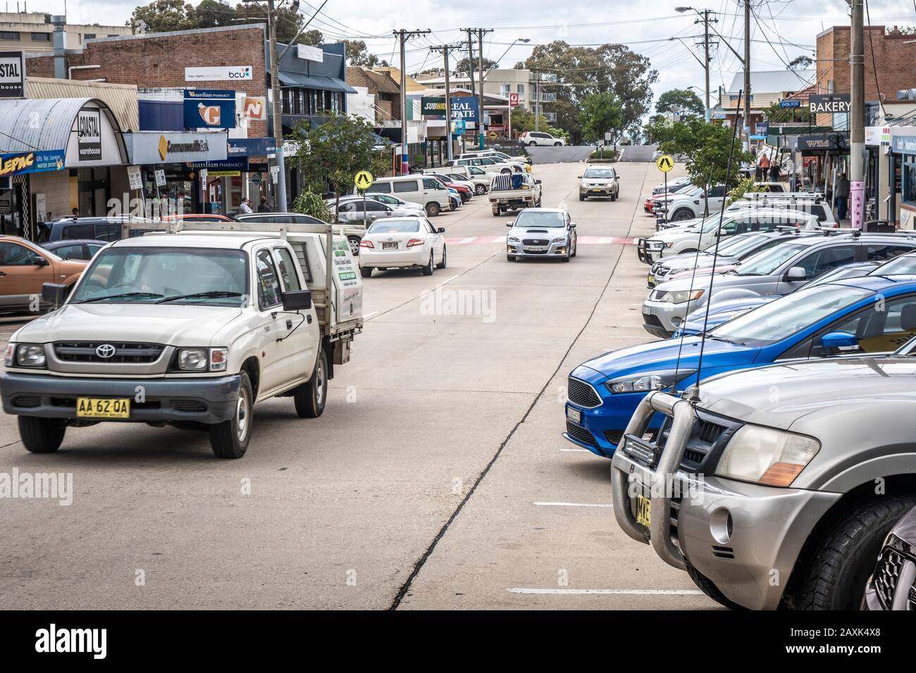 Australia, Queensland, Street Scene, On the Road Stock Photo - Alamy