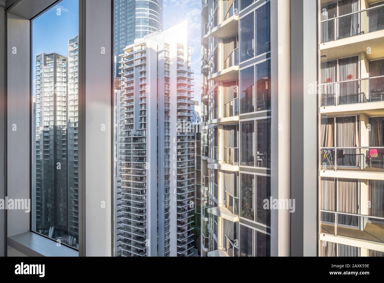 Australia, Brisbane, skyscrapers, facades, windows Stock Photo - Alamy