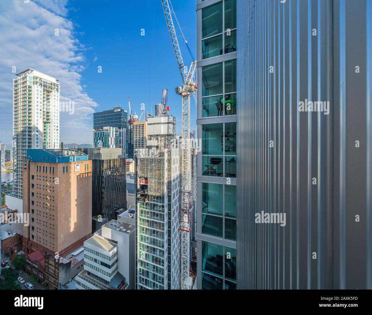 Australia, Brisbane, construction site, skyscrapers Stock Photo - Alamy