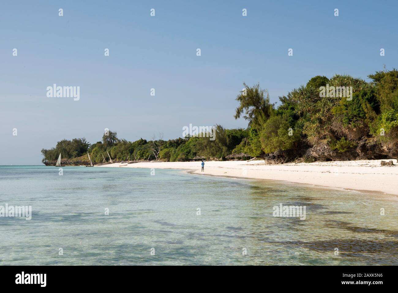 Beach, Pemba Island, Zanzibar Archipelago, Tanzania Stock Photo - Alamy