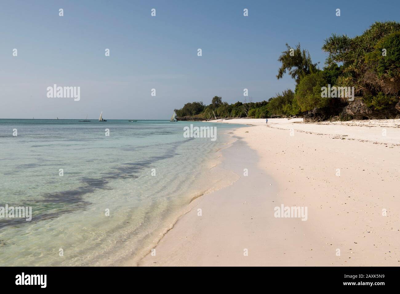 Beach, Pemba Island, Zanzibar Archipelago, Tanzania Stock Photo - Alamy
