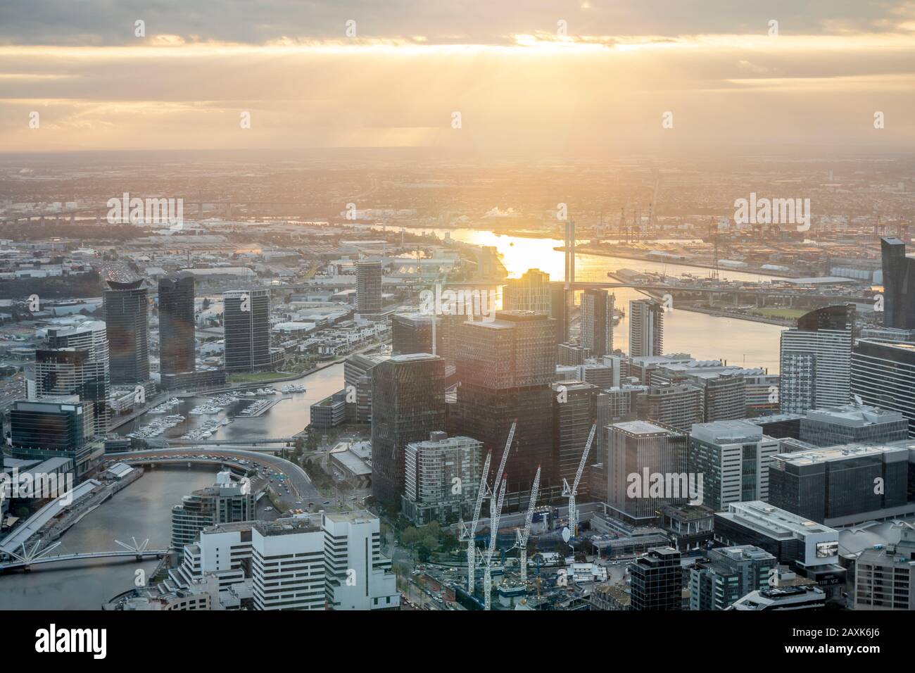 Melbourne, Cityscape, Australia, Victoria Province Stock Photo - Alamy