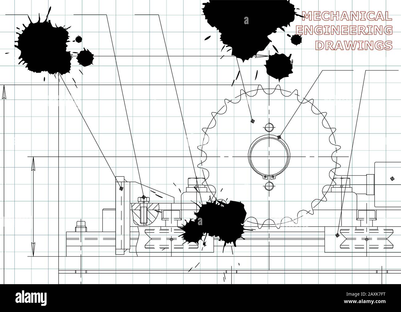 Modern Pen Drawings Stock Vector Images - Alamy
