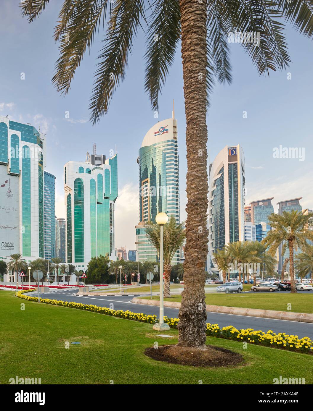 High rise skyscraper skyscrapers building buildings date palm hi-res ...