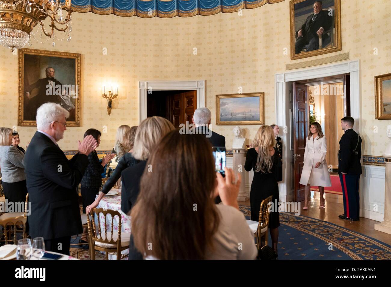 Annual white house reception hi-res stock photography and images - Alamy