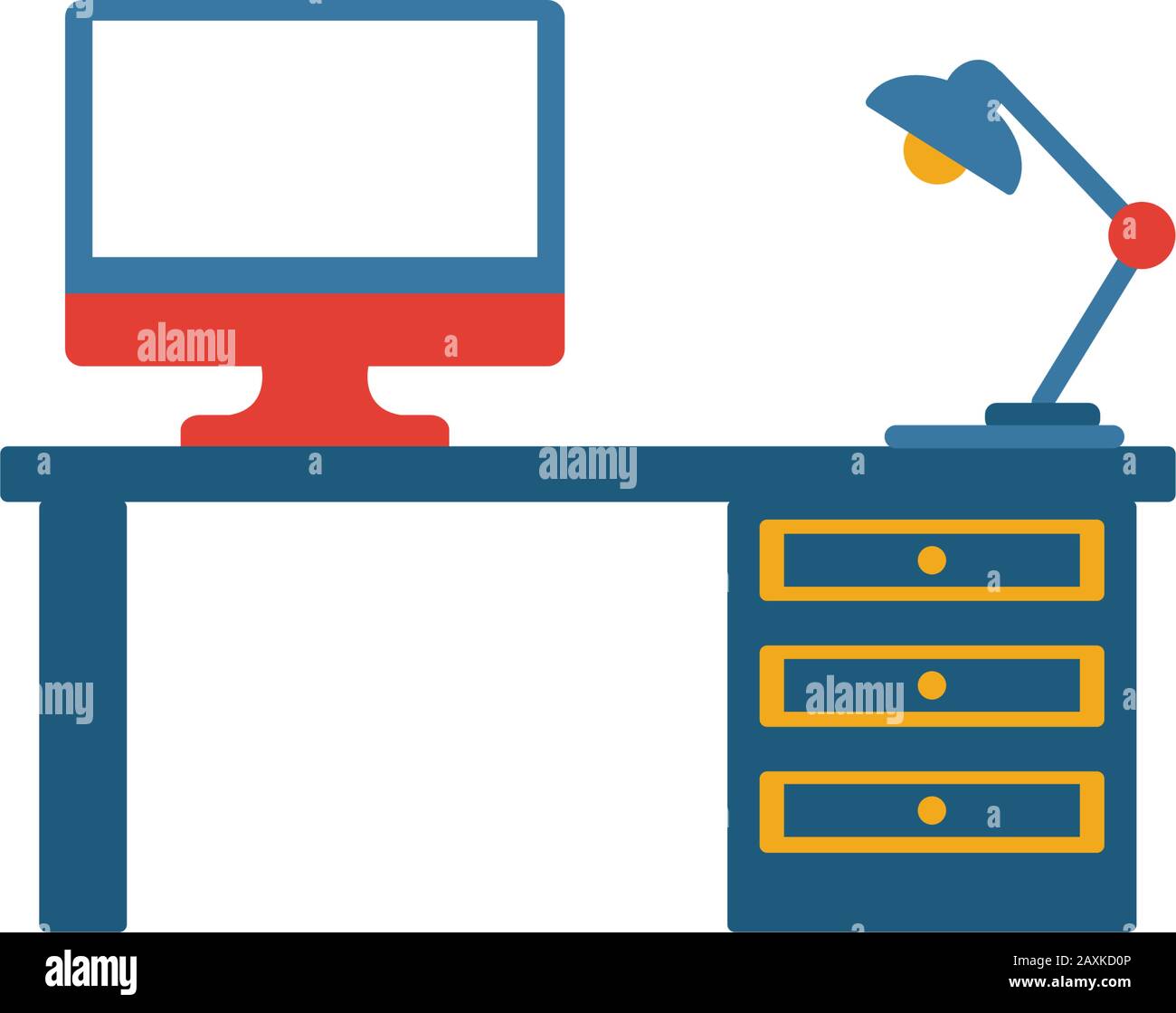 Workplace icon. Simple element from project management icons collection ...