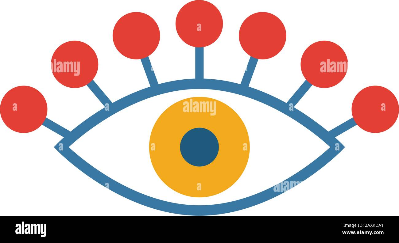 Vision icon. Simple element from startup icons collection. Creative ...