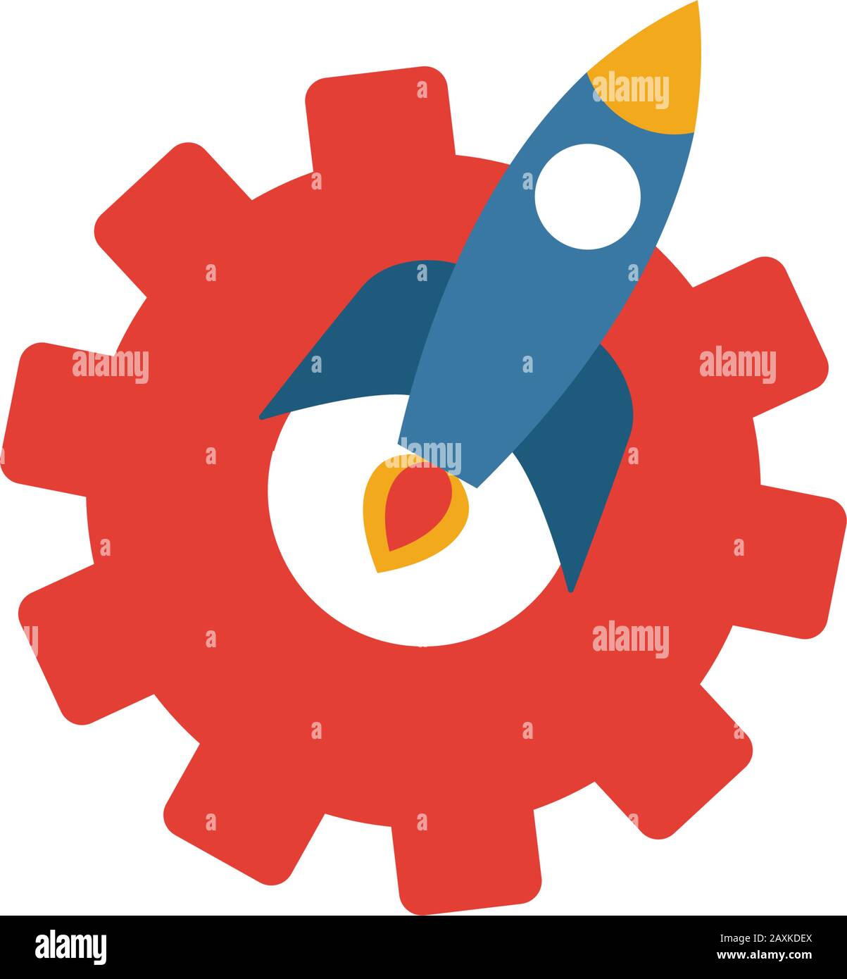 Launch icon. Simple element from startup icons collection. Creative ...