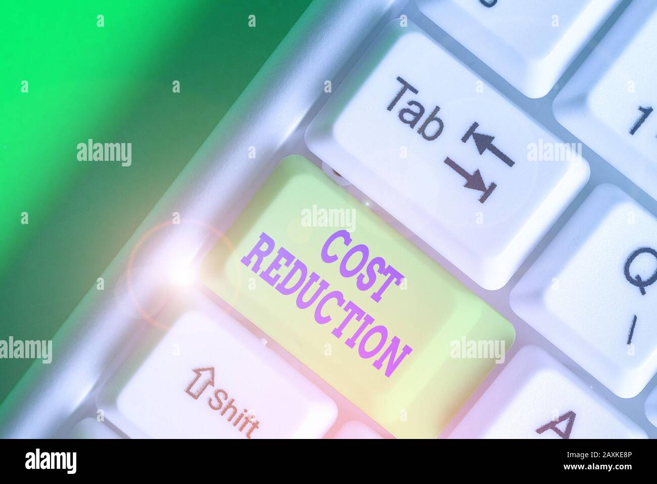 Conceptual hand writing showing Cost Reduction. Concept meaning process ...