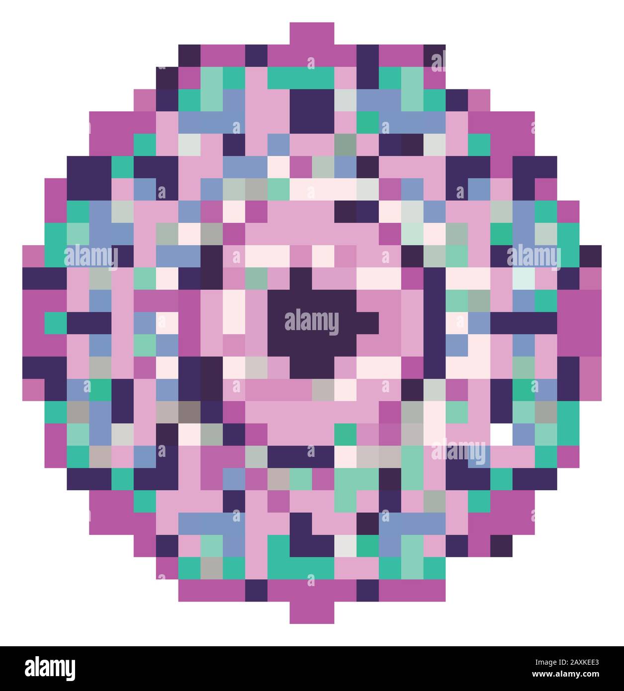 Mandala patterns on isolated background illustration Stock Vector Image ...