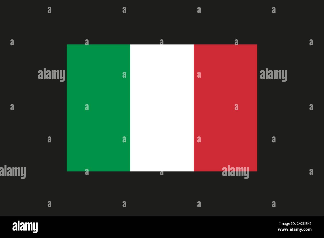 Italy Flag. Official flag of Italy. Vector illustration Stock Vector ...