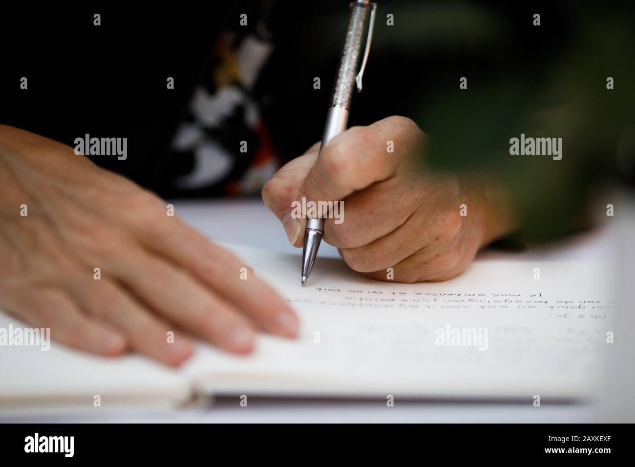 Formal letter writing hi-res stock photography and images - Alamy