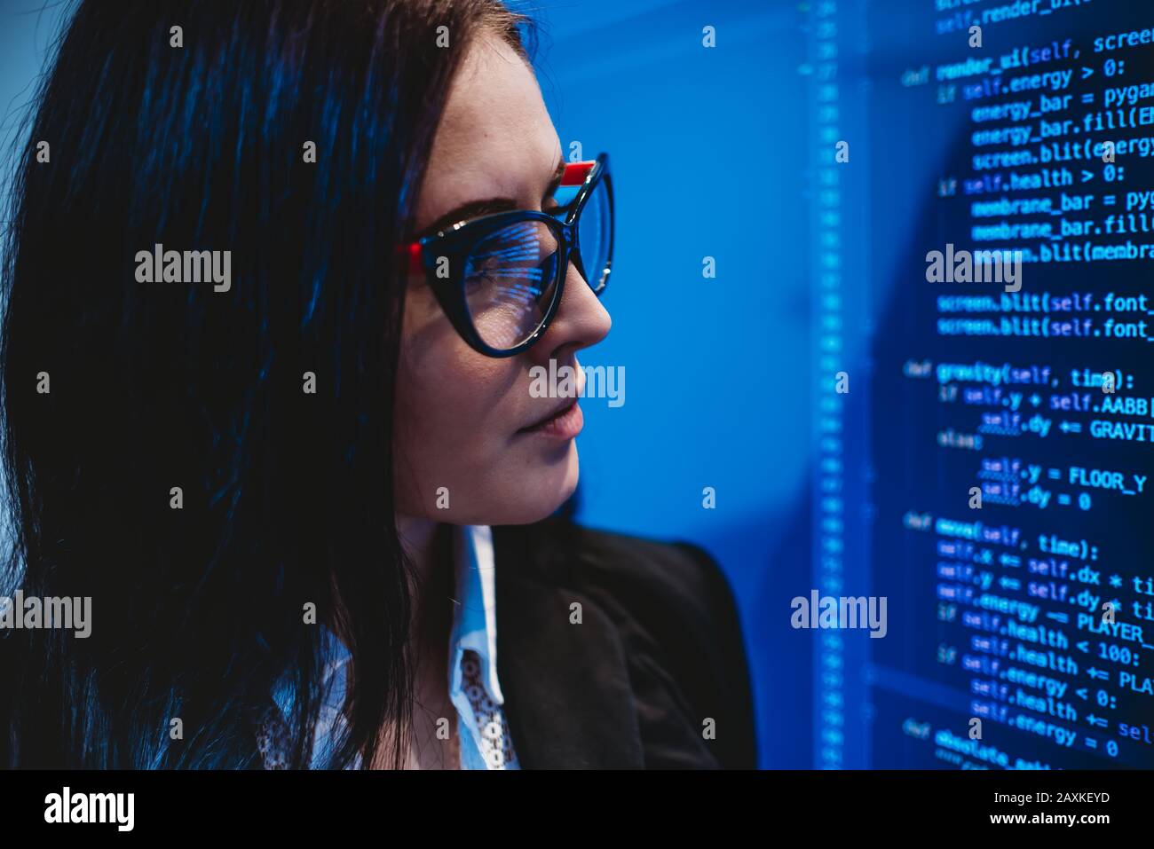 Cyber codes hi-res stock photography and images - Alamy