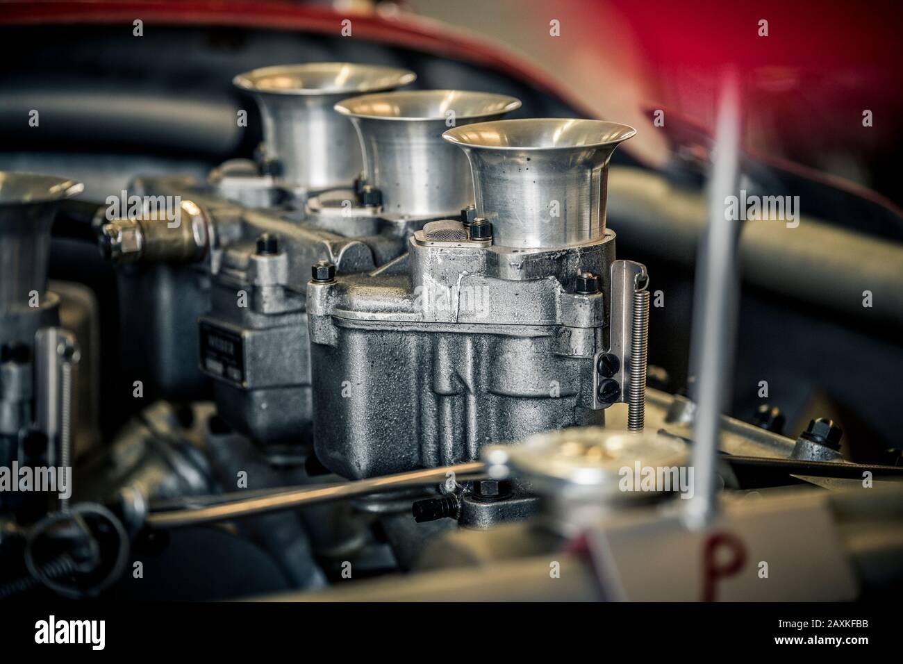 Ferrari 156 "Sharknose" Grand Prix racer at the Zandvoort race track ...