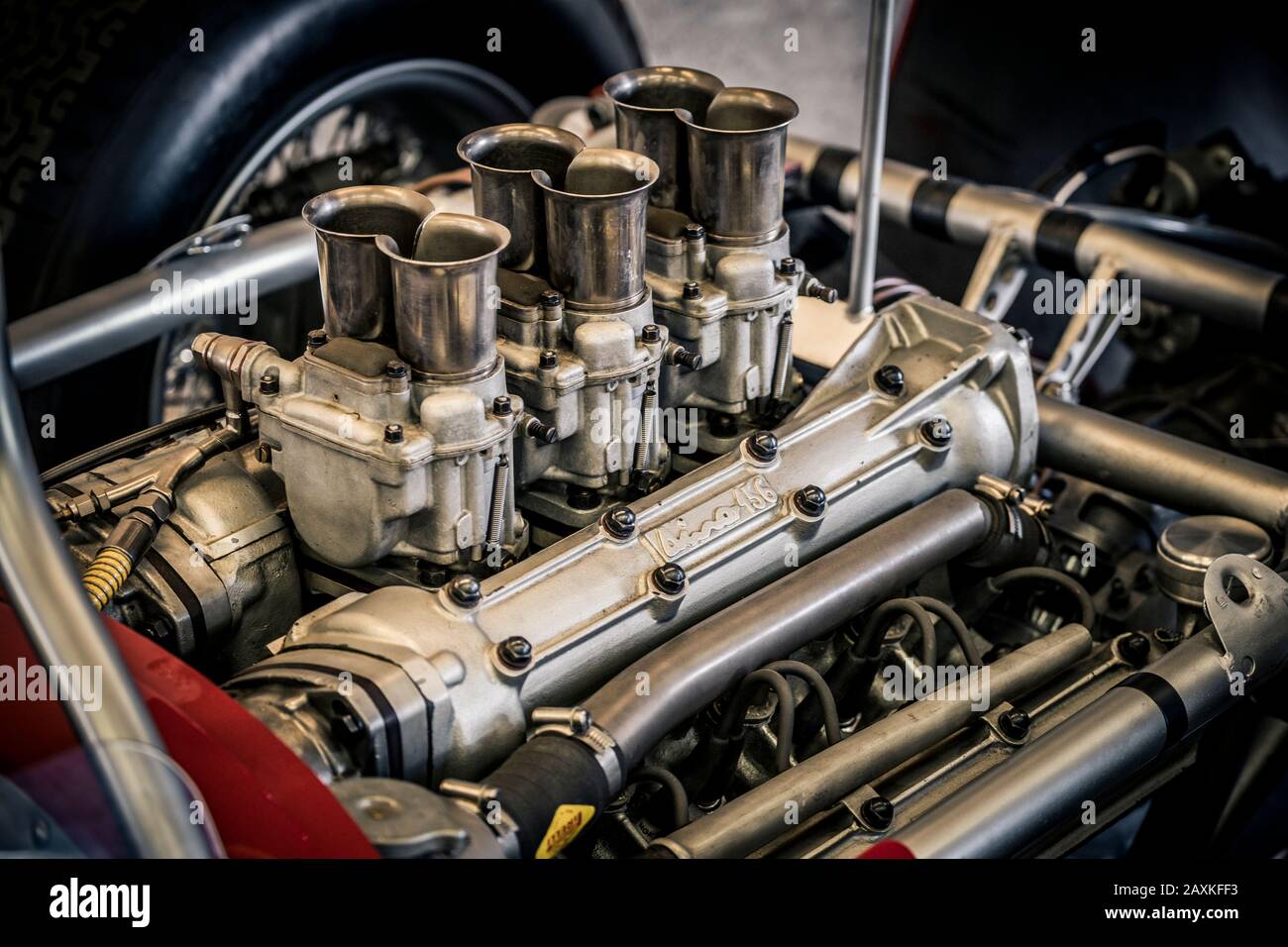 Ferrari 156 "Sharknose" Grand Prix racer at the Zandvoort race track ...