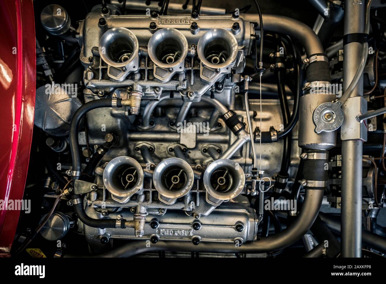 Ferrari 156 "Sharknose" Grand Prix racer at the Zandvoort race track ...