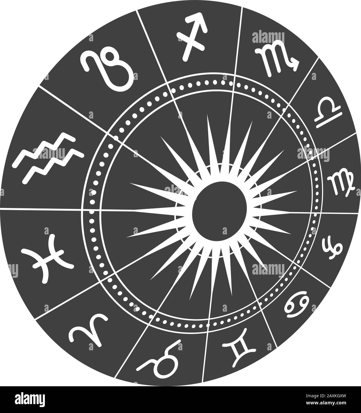 Scorpio zodiacal sign Black and White Stock Photos & Images - Alamy