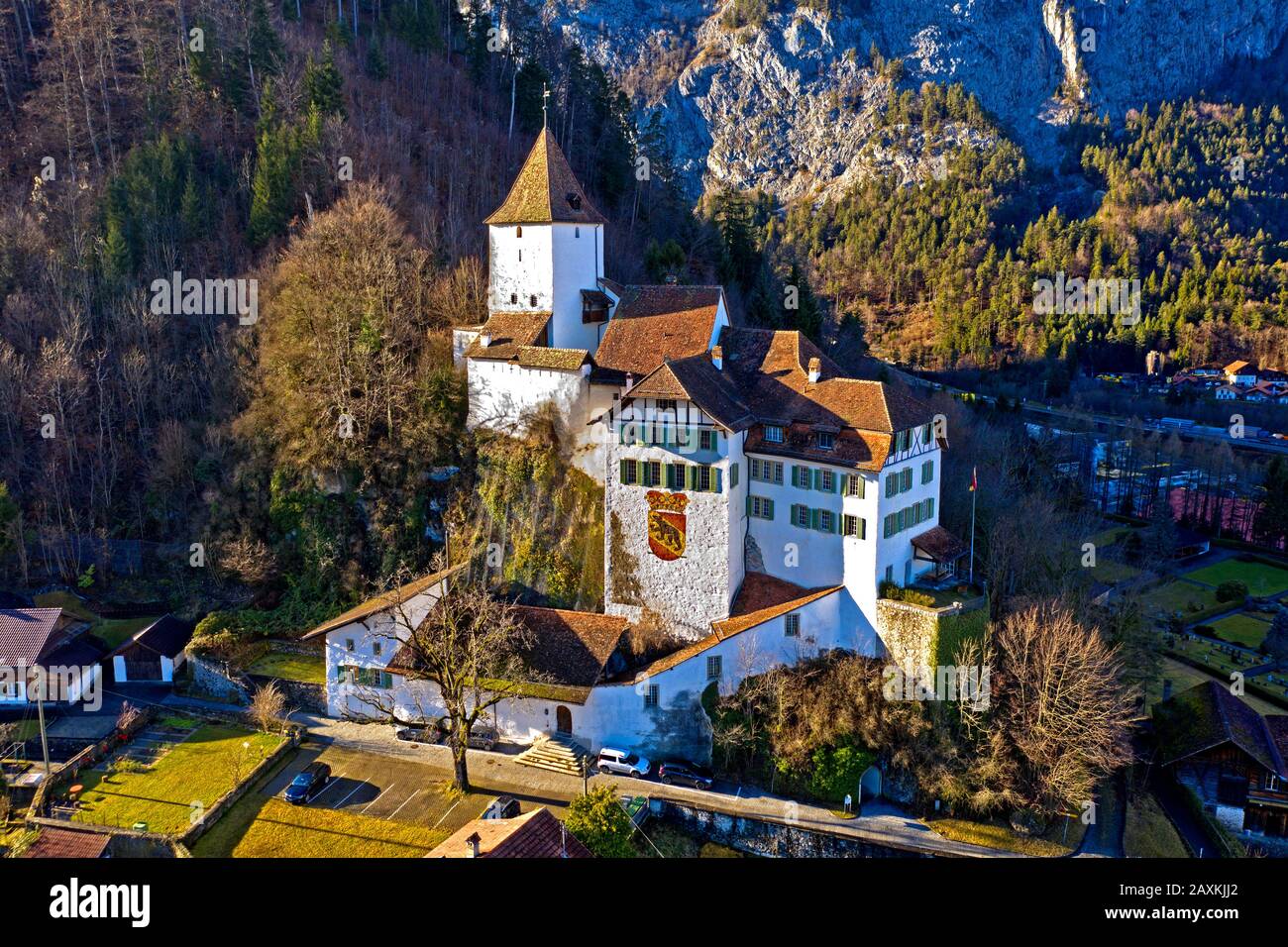 Wimmis castle hi-res stock photography and images - Alamy