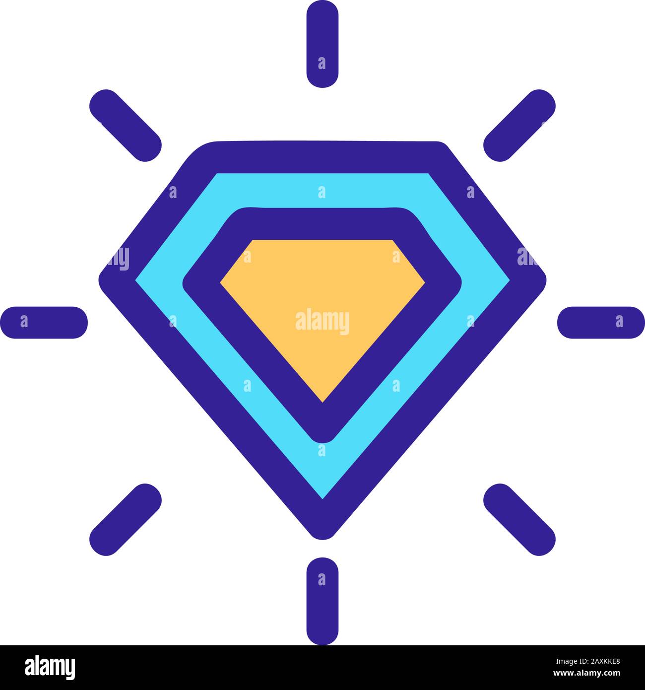 Super Hero Icon Vector. Isolated contour symbol illustration Stock ...