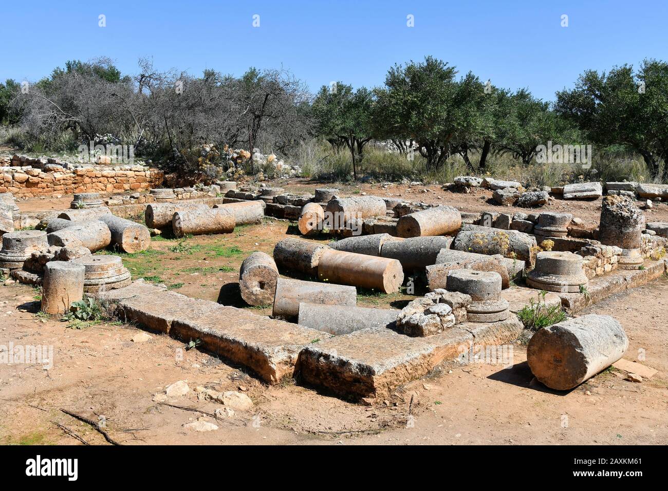 Greece, ancient Minoan ruins of Aptera Stock Photo - Alamy