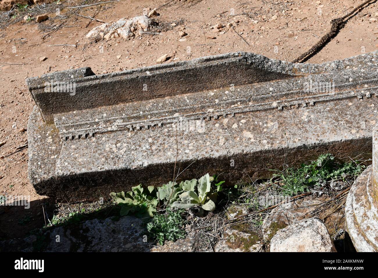 Greece, ancient Minoan ruins of Aptera in Crete Stock Photo - Alamy