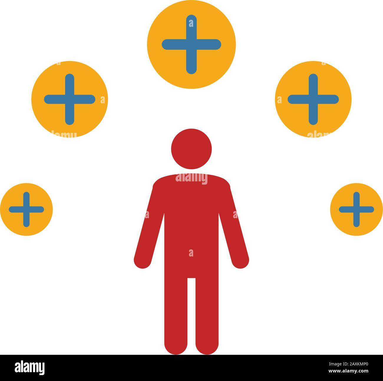 Positive Experience icon. Simple element from project management icons ...