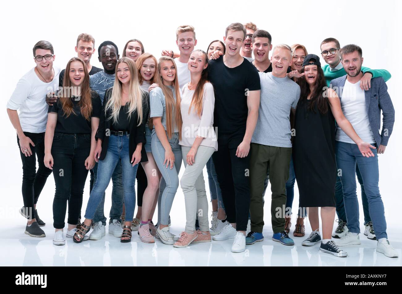 Team multinational friends students hi-res stock photography and images ...