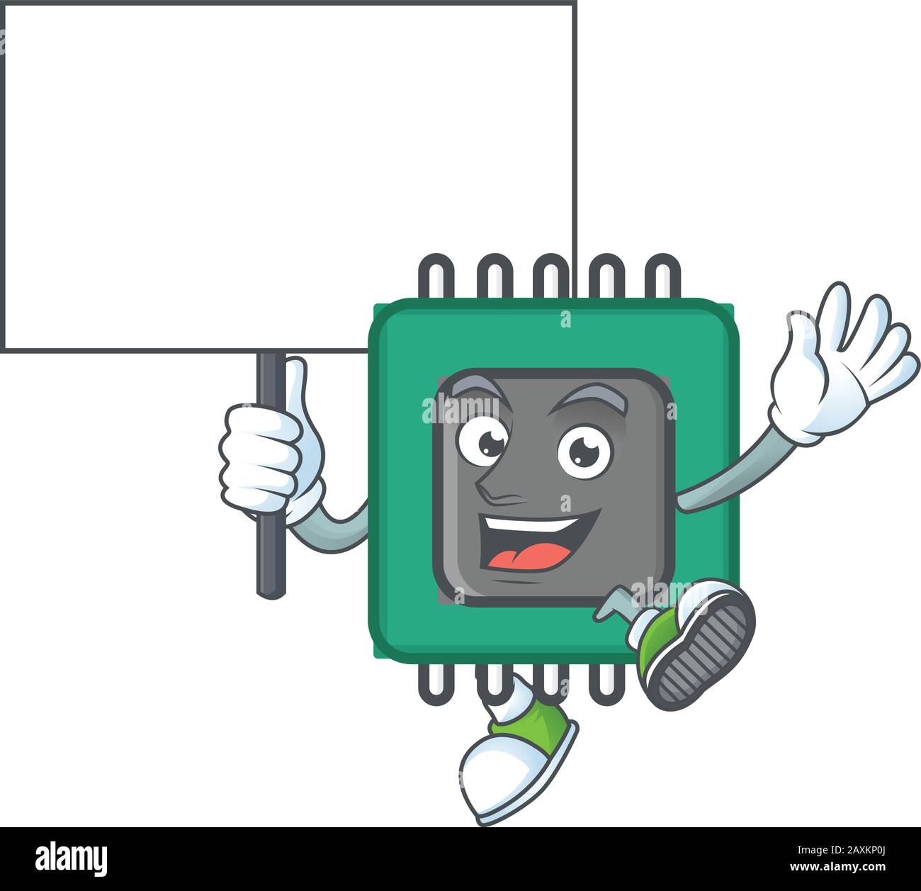 A picture of RAM cartoon character with board Stock Vector Image & Art ...