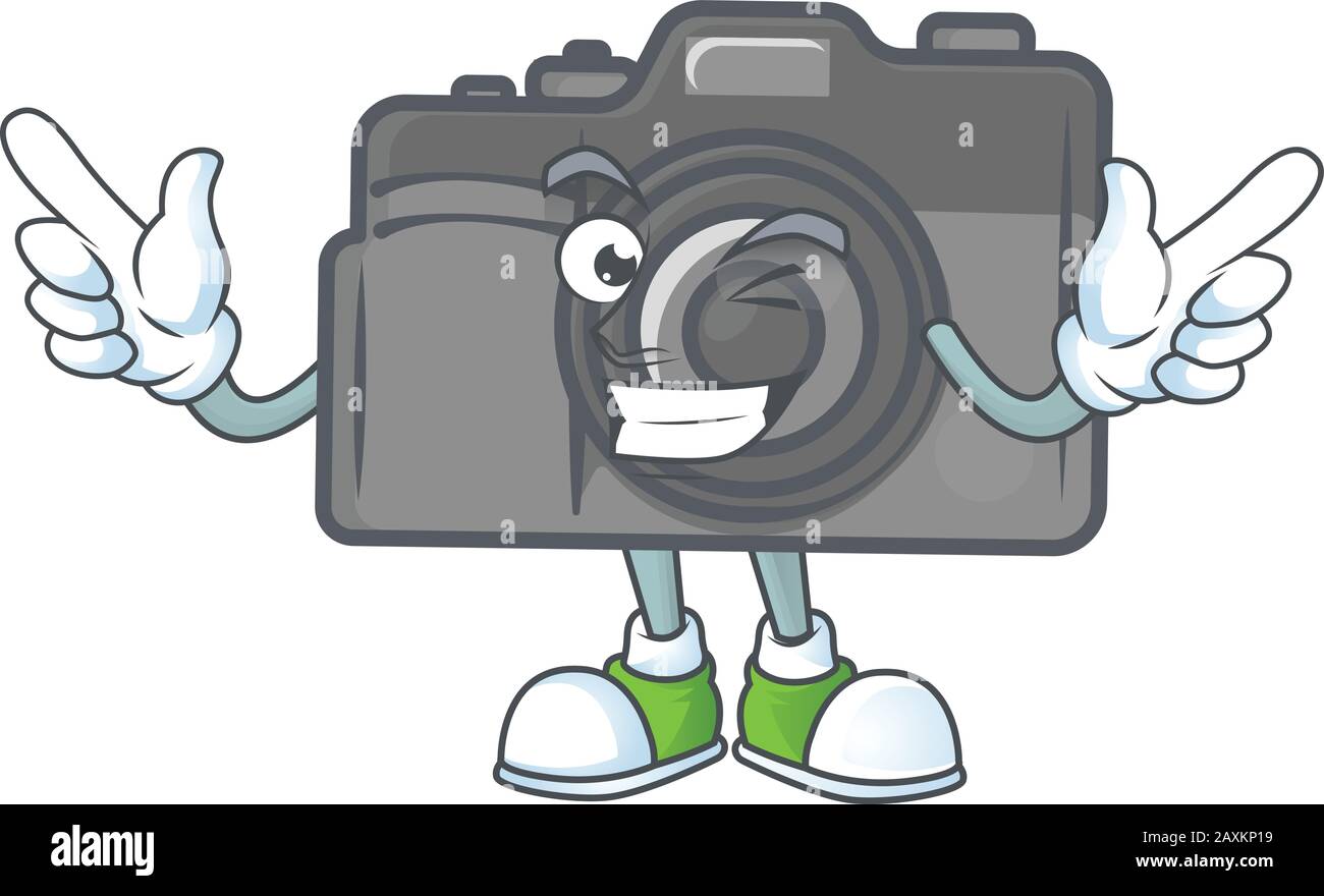 Winking at camera Stock Vector Images - Alamy